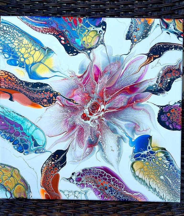 Forbidden Bloom Painting by Stephanie Alger-Reese | Saatchi Art