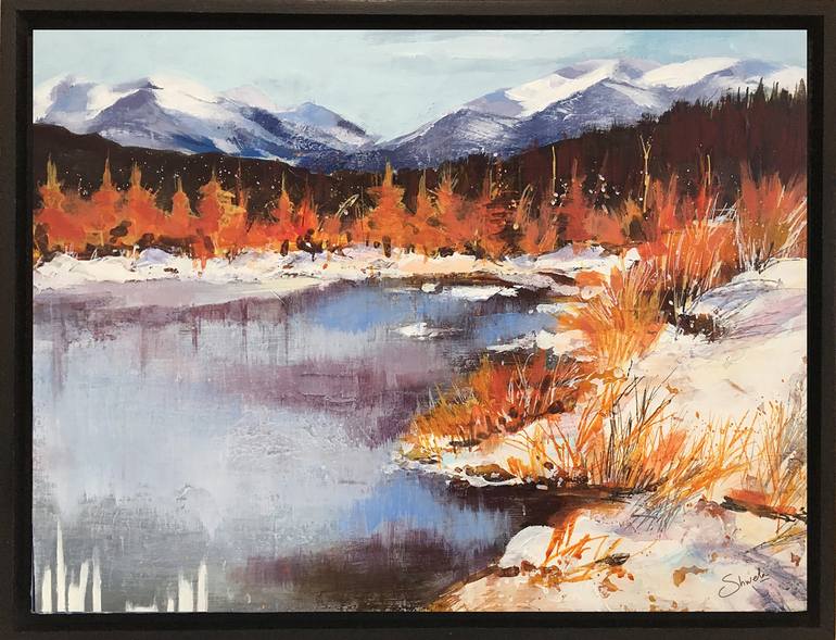 Winter Glory Painting by Shweta Patil | Saatchi Art