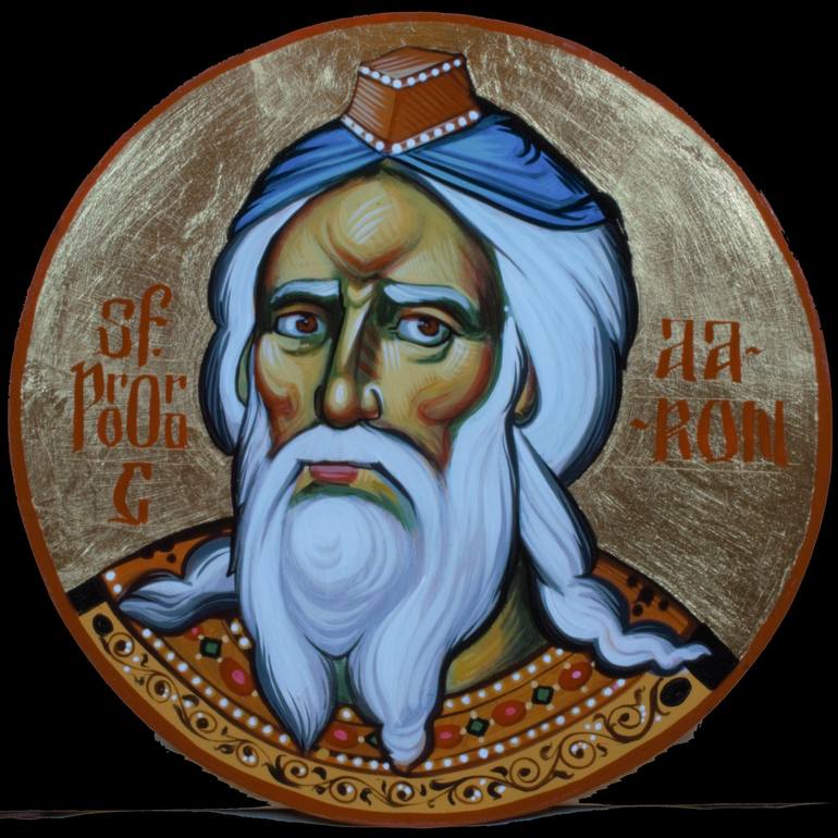 AARON the PROPHET, ByzArtAndMore Painting by Byz Art And More | Saatchi Art