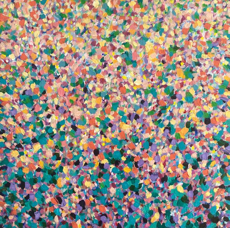 Flower Song Painting by Katherine Spiller | Saatchi Art