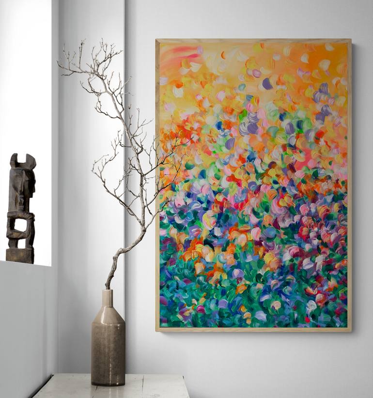 Sunseekers Painting by Katherine Spiller | Saatchi Art