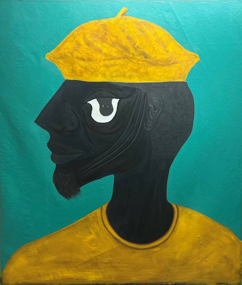 Wasiu Omo Mummy Painting by Ifeanyi Anene | Saatchi Art