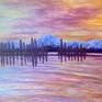 The Blue Mountains Painting by Michael Summerell | Saatchi Art