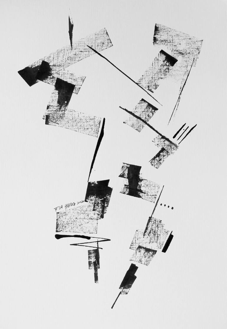 CONCRETE SOUL #01 Drawing by Fía Yang | Saatchi Art