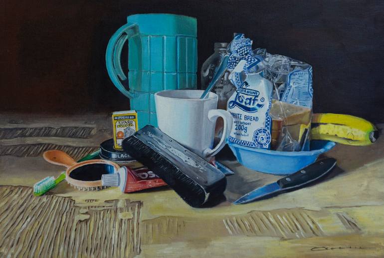 Rise and shine Painting by Brian Ocholla | Saatchi Art