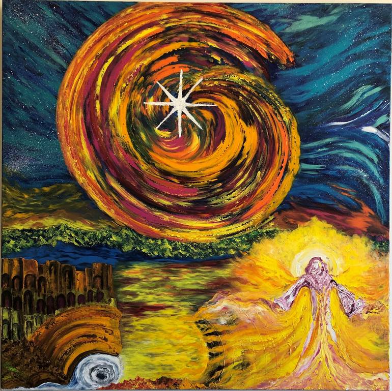 The Birth Painting by Parul Gupta | Saatchi Art