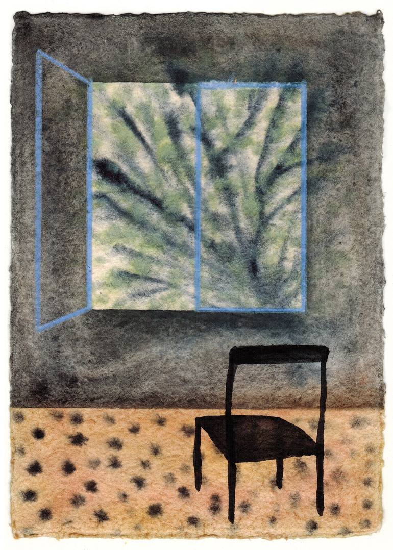 Window, Chair 4 Painting by Amelie Mancini | Saatchi Art