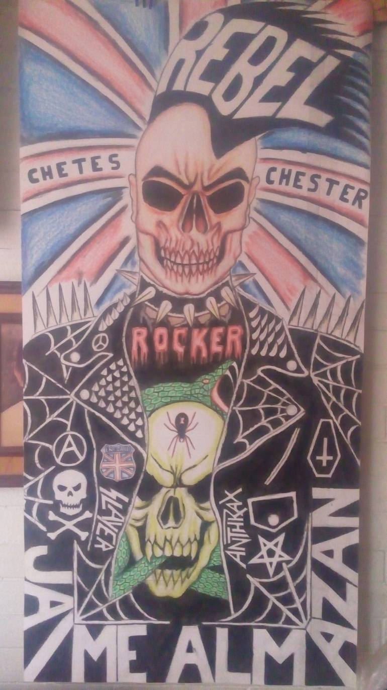 Rebel! Drawing by Jaime Almazan | Saatchi Art