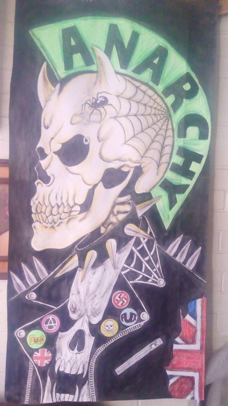 Anarchy! Drawing by Jaime Almazan | Saatchi Art