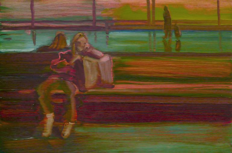 View # 9 - Hangen Painting by Alice Brasser | Saatchi Art