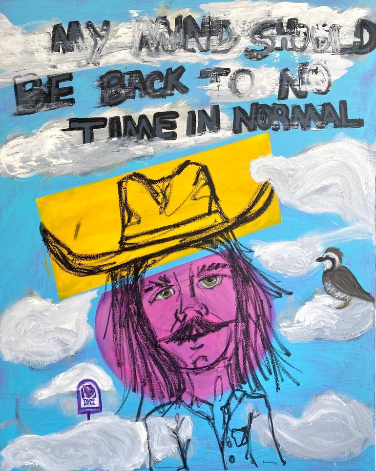 My mind should be back to no time in normal Painting by Natalie ...