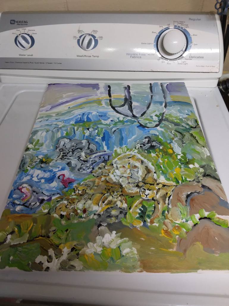 Connected nature Painting by FRANK TARIMO | Saatchi Art