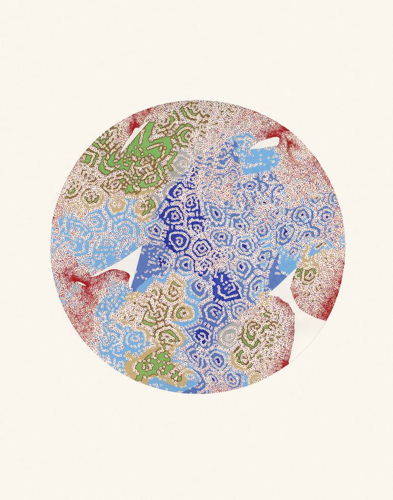 Accretion Disc 107 Painting by Clint Fulkerson | Saatchi Art