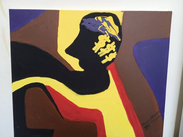 Ambitious Painting by Mercy Akowe | Saatchi Art