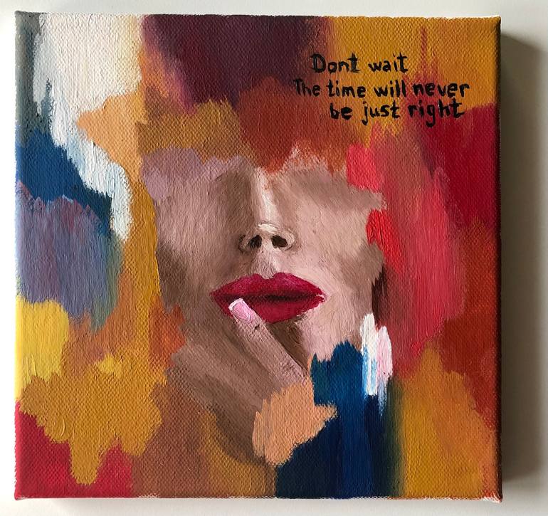 Reminder Painting by Darina Zhyvolup | Saatchi Art