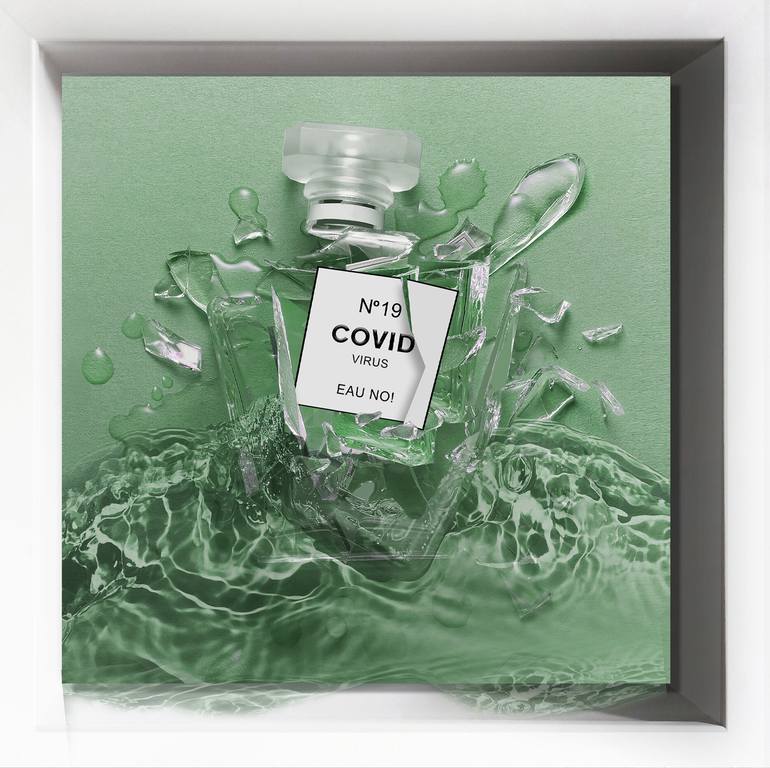 Virtual Anxiety - Eau No! Mixed Media by Stuart Robertson | Saatchi Art