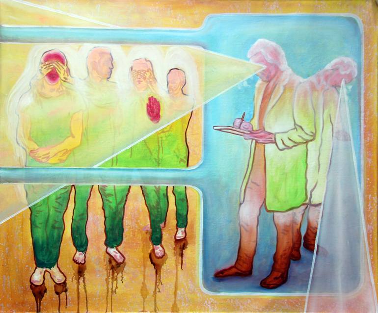 Fixation Painting by Alexander Krivoshapkin | Saatchi Art