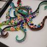 Colorful Octopus Quilling (12x12) in Handmade Frame with glass Mixed ...