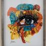 Colorful Eye Mixed Media by Zad Creation | Saatchi Art