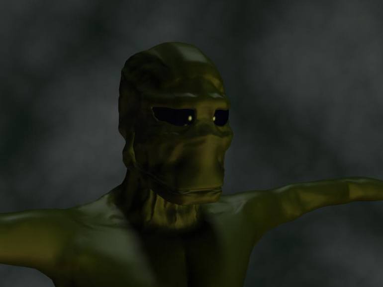 3/4 Face of Moss Mixed Media by Joshua Staton | Saatchi Art