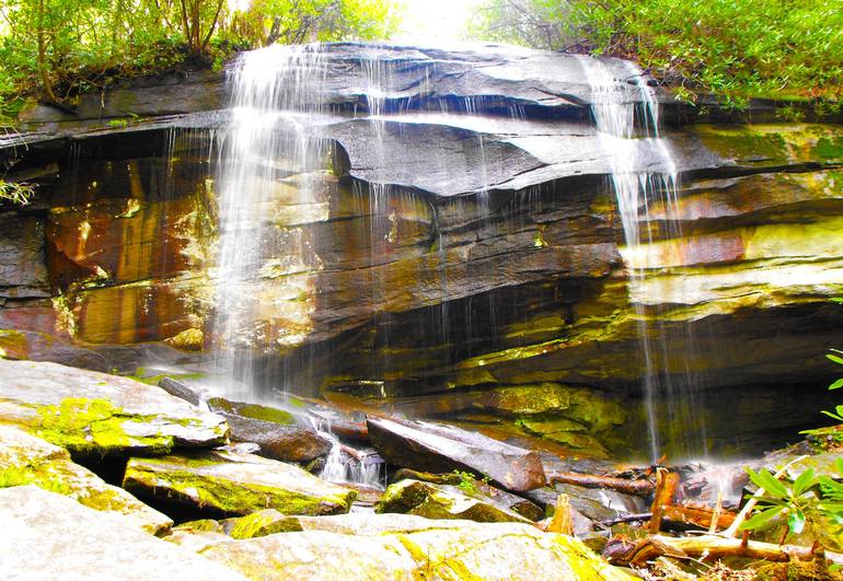 Slick Rock Falls Photography by Joshua Staton | Saatchi Art