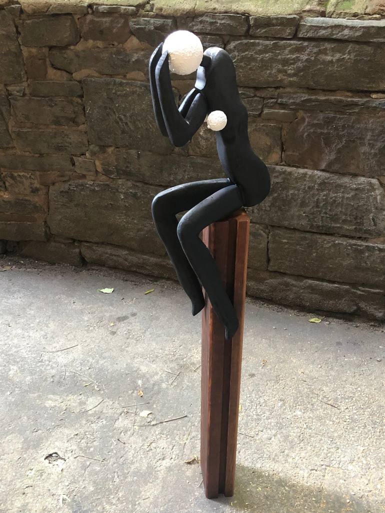 Lost and Afraid Sculpture by Charles Schindler | Saatchi Art