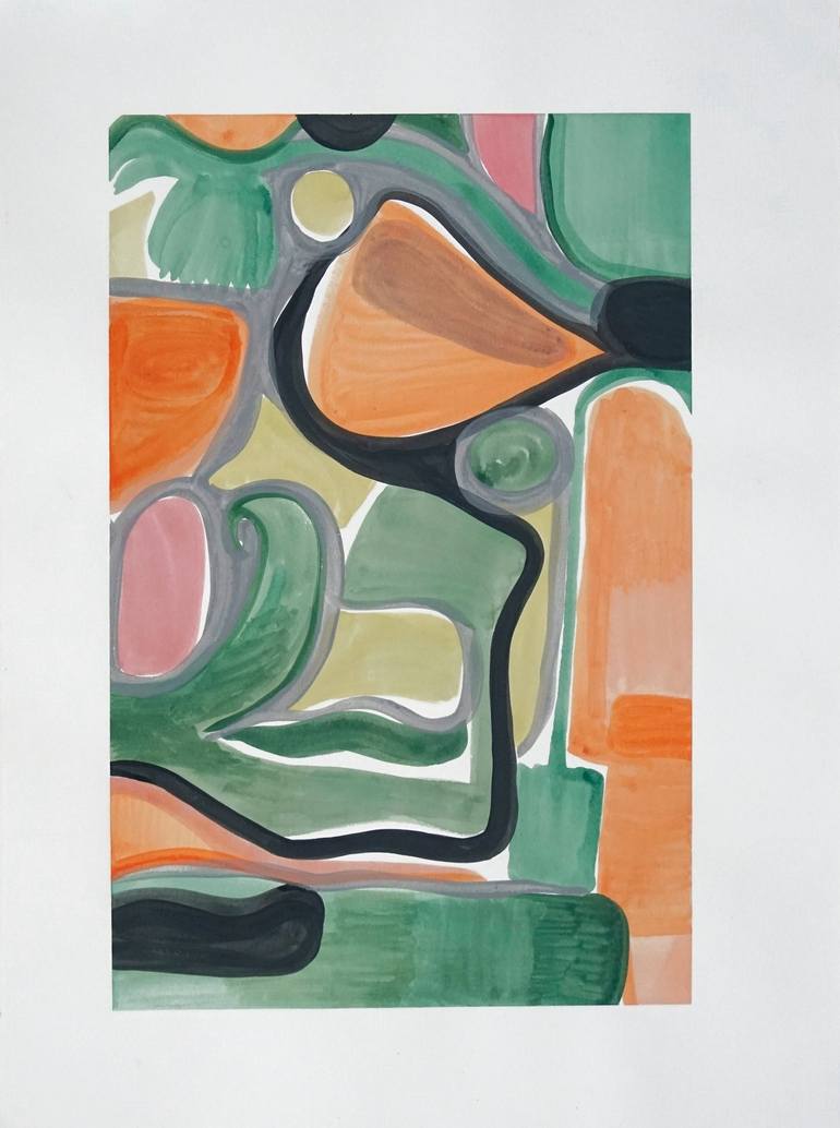 Tropics Painting by Karin Barbee | Saatchi Art