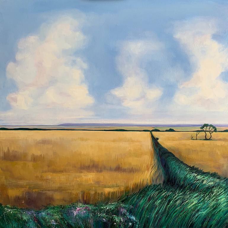 Boundless Summer Painting by Dawn Rodger | Saatchi Art