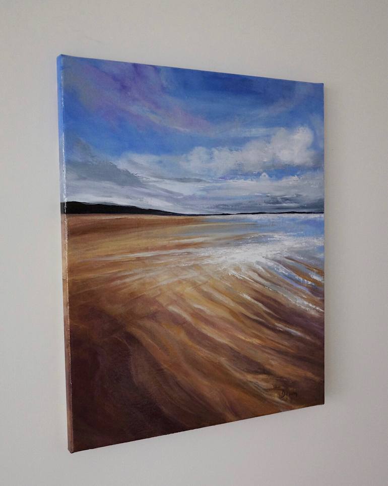 The Edge of the Tide Painting by Dawn Rodger | Saatchi Art