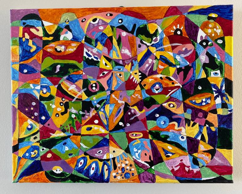 Life Experiences Painting by Daniel Isijola | Saatchi Art