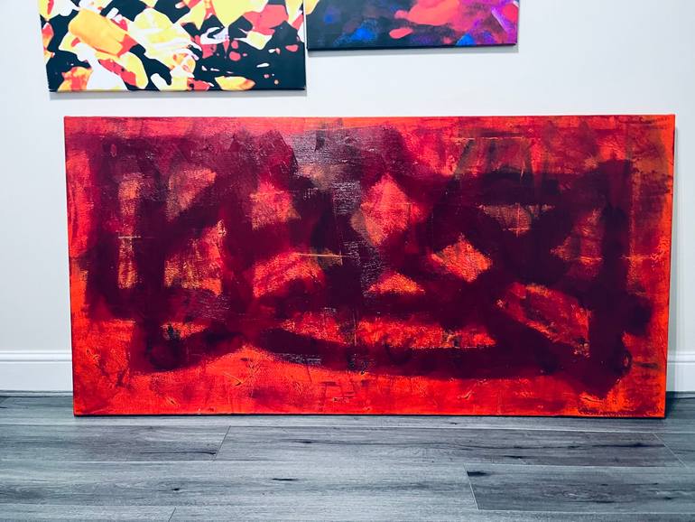 Impassioned. Painting by M AT | Saatchi Art