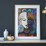 Emotions Are Taking Me Over Painting by Ann Russell | Saatchi Art