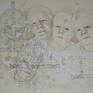 Pentimenti Drawing by Donalee Peden Wesley | Saatchi Art