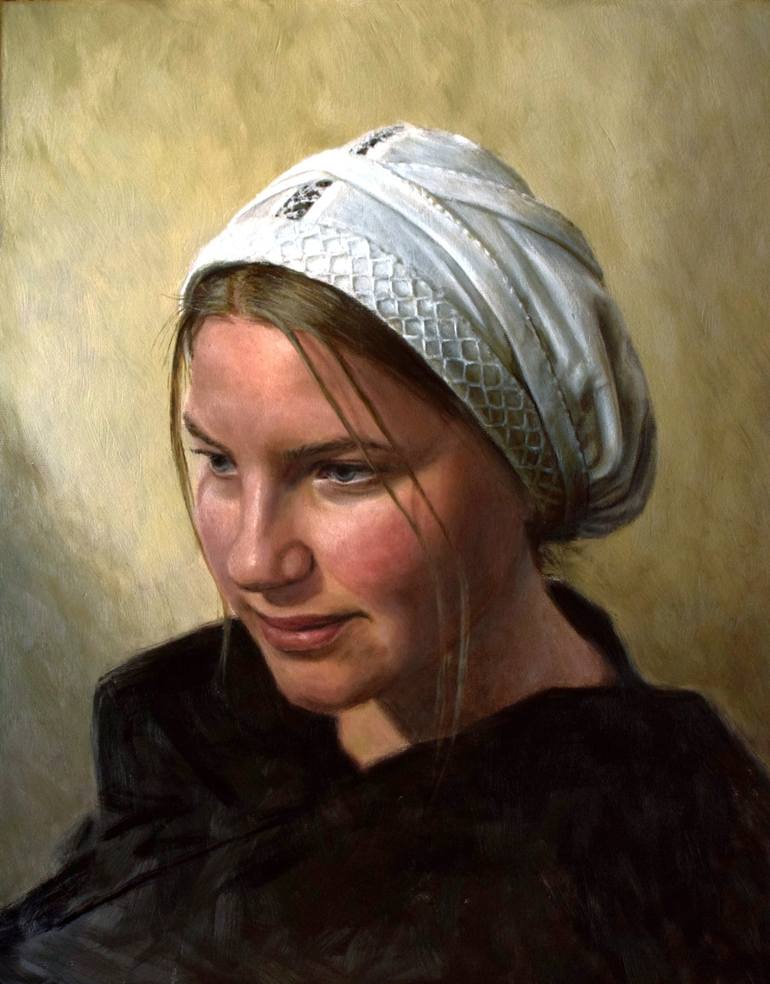 'Anna Maria 2' Painting by Malgorzata Chajnowska | Saatchi Art