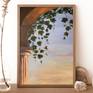 Arch with grapes Painting by Daria Kamishanova | Saatchi Art