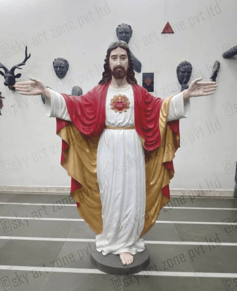 jesus sculpture Sculpture by PRAVIN PATEL | Saatchi Art