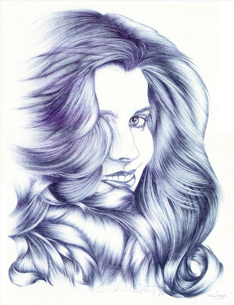 SOUPLESSE Drawing by Denis Doucet Dego | Saatchi Art