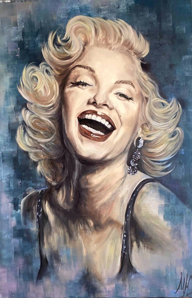 Monroe Painting by Margaret Krashenitsa | Saatchi Art