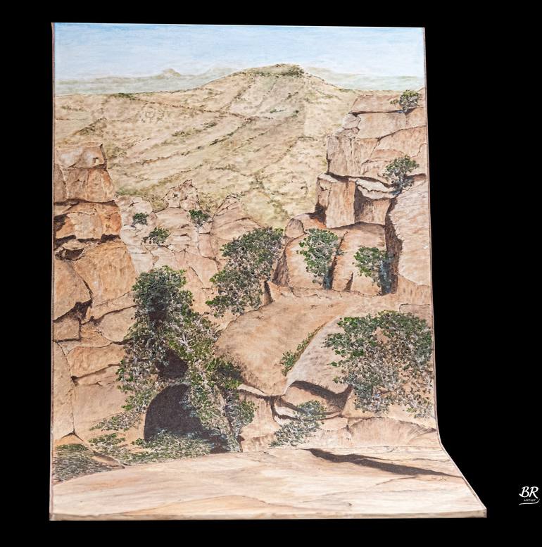 Valley of Desolation Painting by Brian Rogers | Saatchi Art