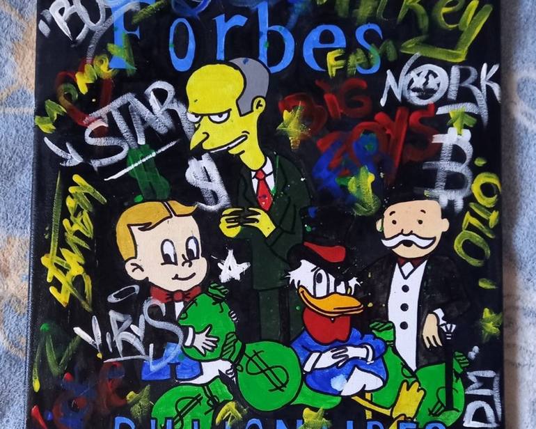 FORBES Disney Drawing by Darina Morozova | Saatchi Art