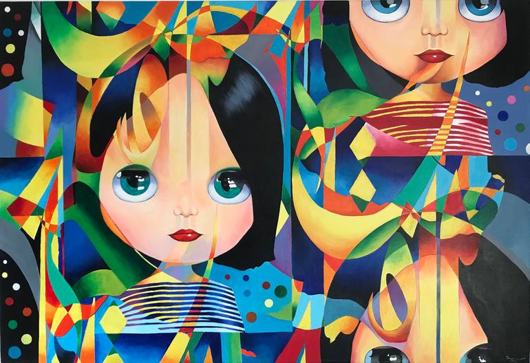 Nostalgia Painting by Nel Hadri | Saatchi Art