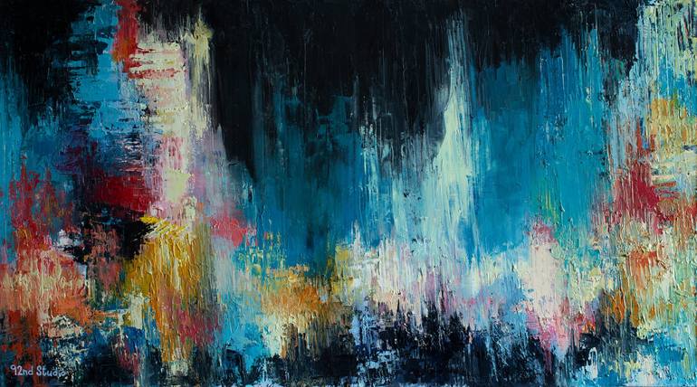 Delancey Street, New York Painting by Ninety-Second Studio | Saatchi Art