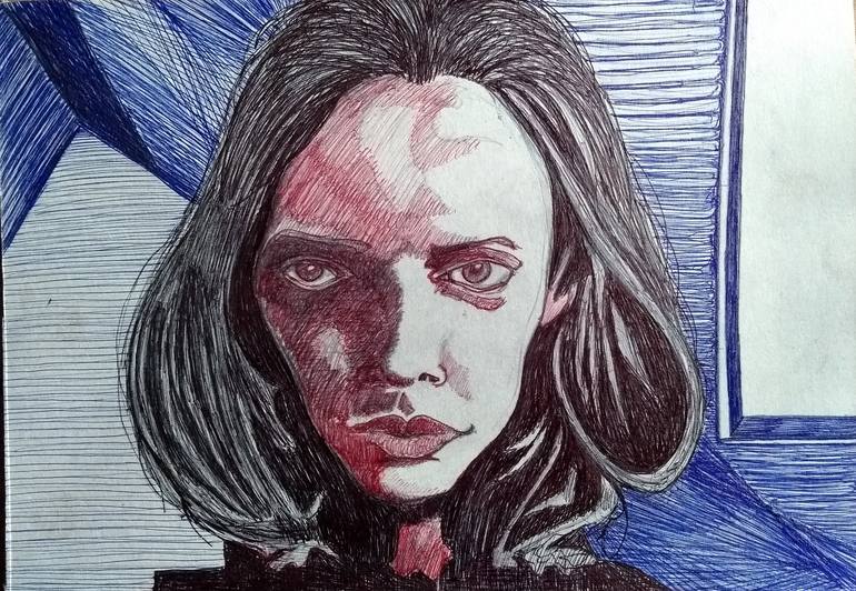 Ingrid Sophie Schram Drawing by Zooperartz Drawings | Saatchi Art