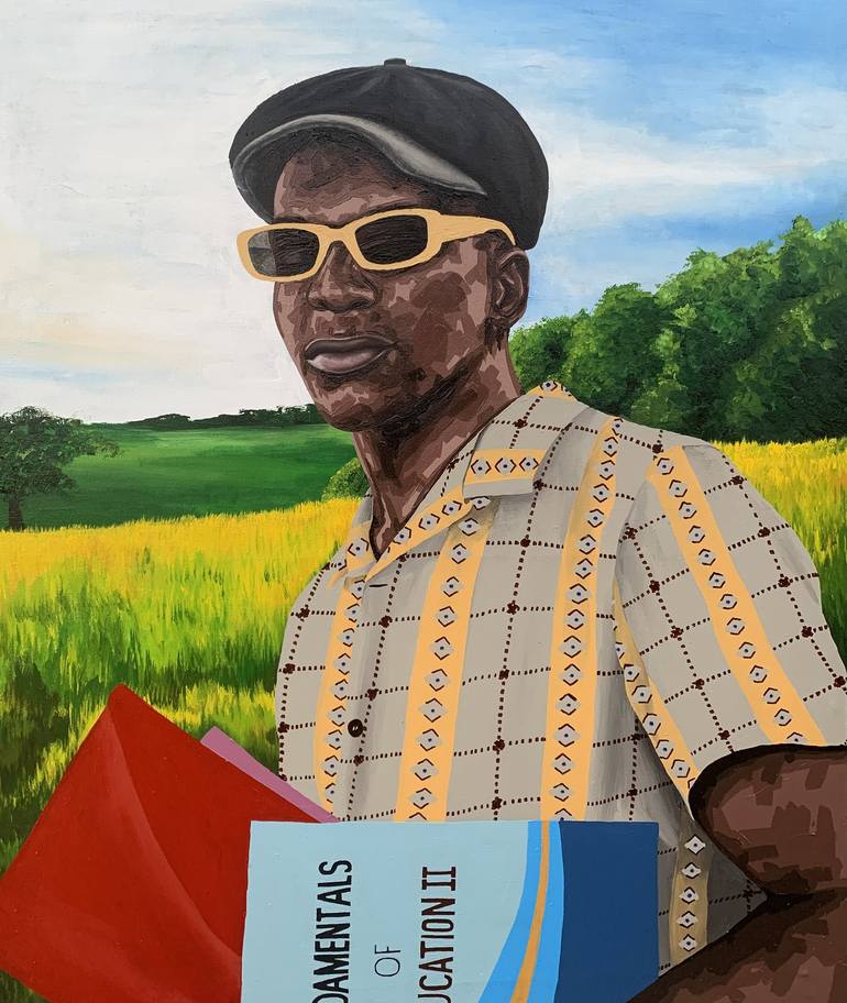 The larger life ll Painting by Oluwatobiloba Fasalejo | Saatchi Art