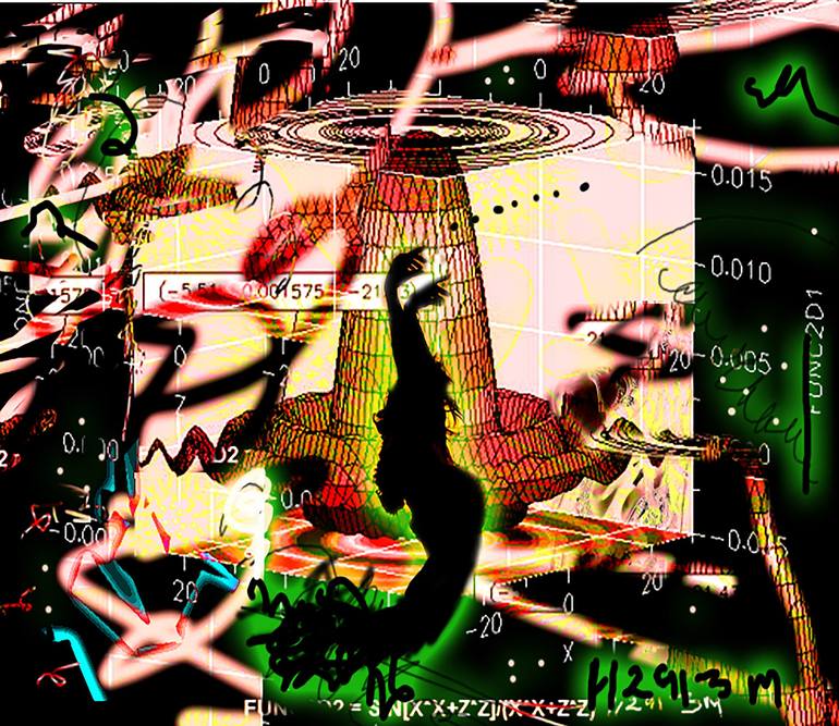 Thermonuclear Counterbalance Meditation Printmaking by Mark Edward ...