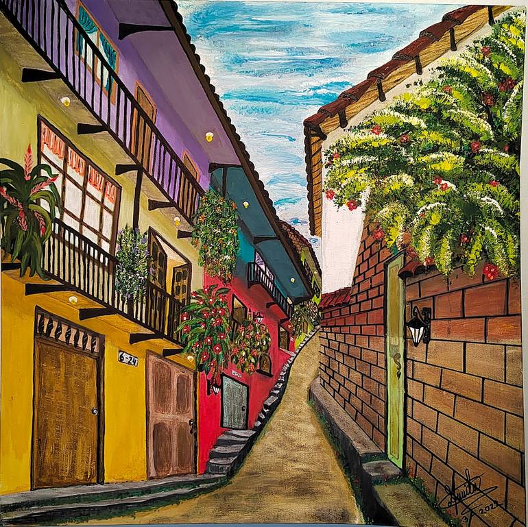 Encanto Painting by Teresita Velasco | Saatchi Art