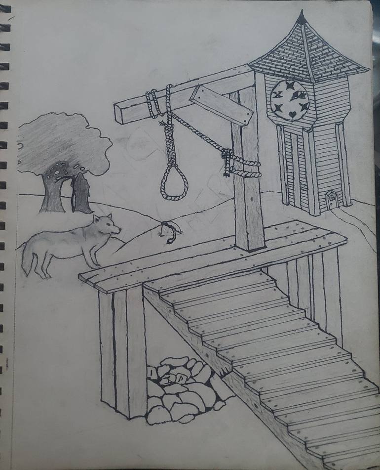 Hang in There Drawing by Anthony Gauthier | Saatchi Art