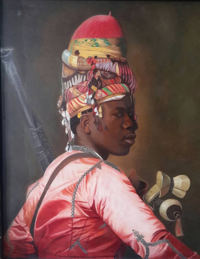 Bashi-Bazouk -Jean-Leon Gerome –Lily’s master copy Painting by Lily ...