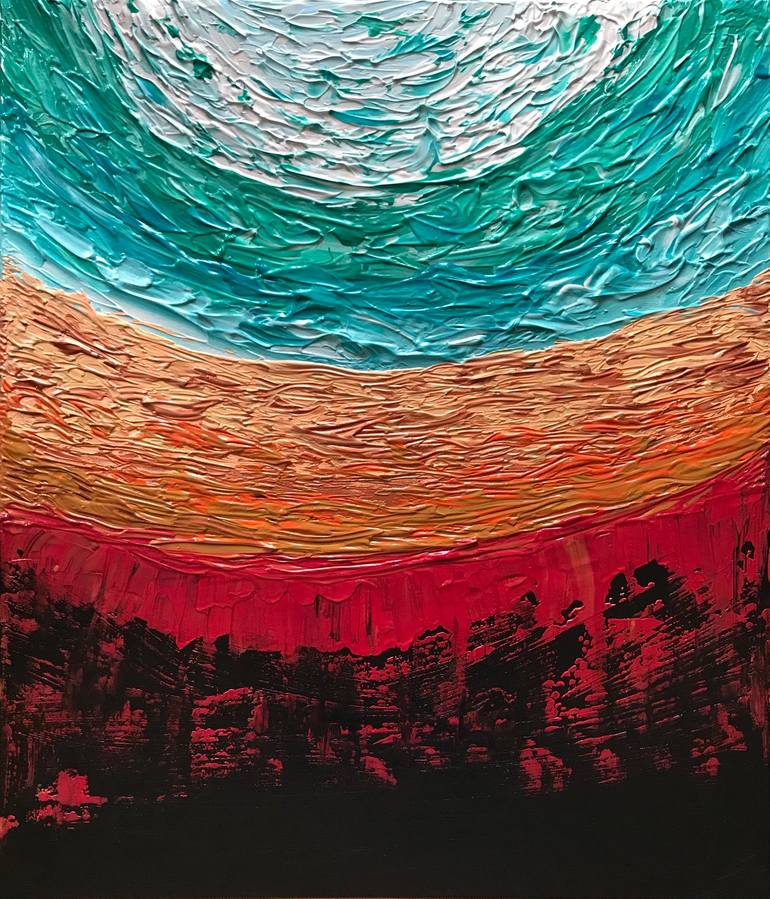 A Dying Star Is Born Painting by Manuel Zuliani | Saatchi Art