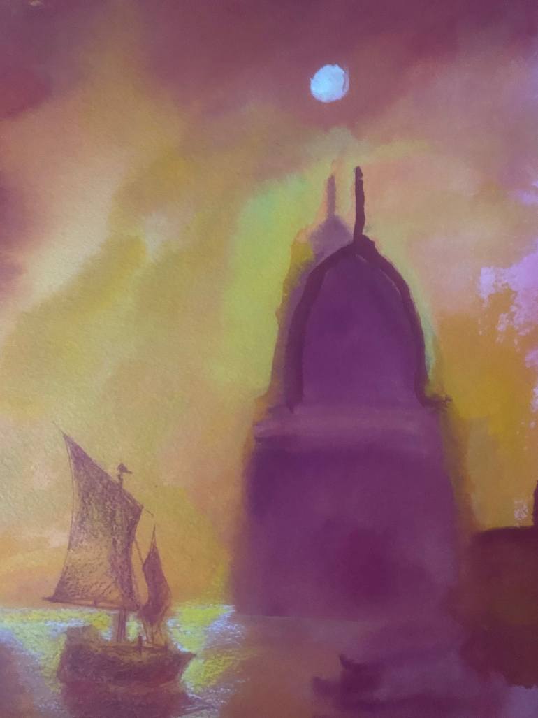 Alexandria Painting by Bryan Graham | Saatchi Art